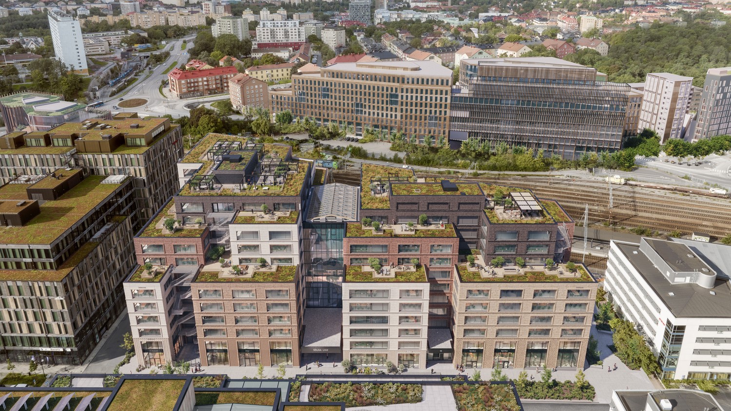 Skanska byggstartar nya kontorshuset Solna Link - Citymark Today